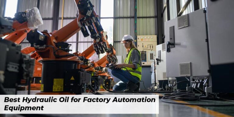 Best Hydraulic Oil for Factory Automation Equipment
